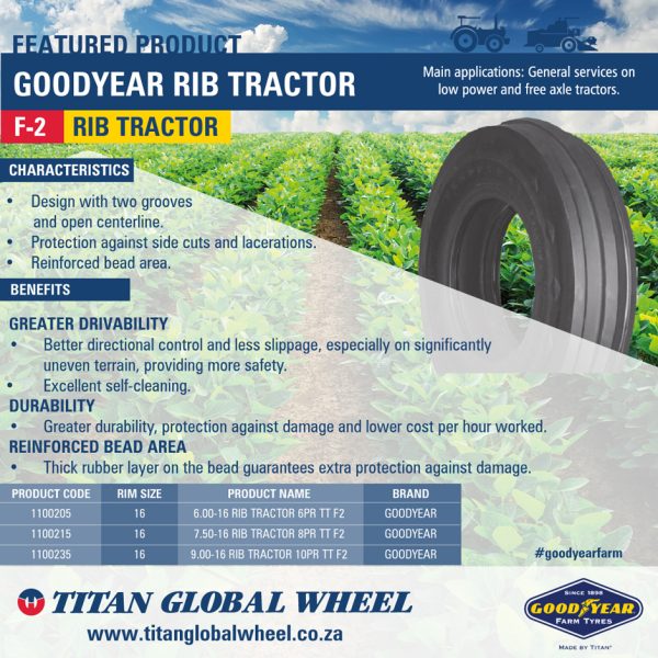 Goodyear RIB TRACTOR - Titan Global Wheel